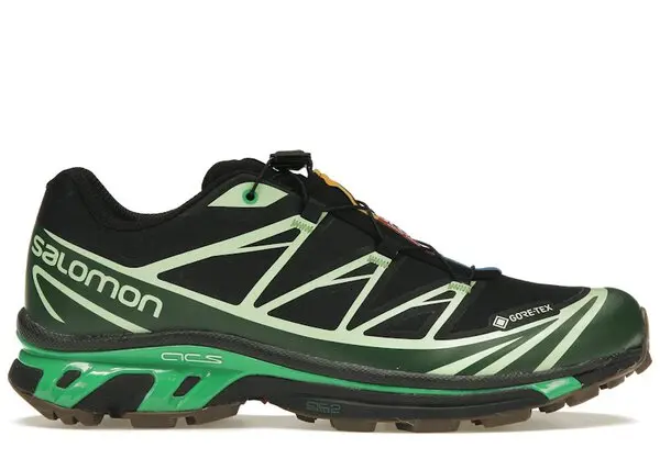 SALOMON Advanced Xt-6 Gore-tex Sneakers - Black/eden/green Ash