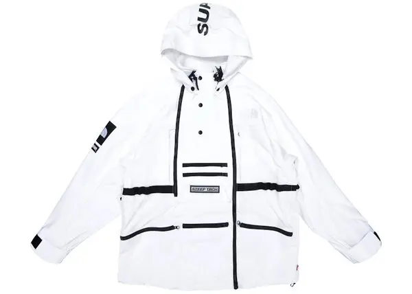 Supreme The North Face Steep Tech Hooded Jacket - White