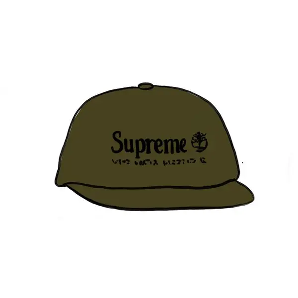 Supreme Timberland 6-panel Cap - Olive