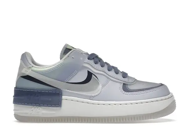 Nike Air Force 1 Low Shadow Sneakers - Ghost/summit White/world Indigo