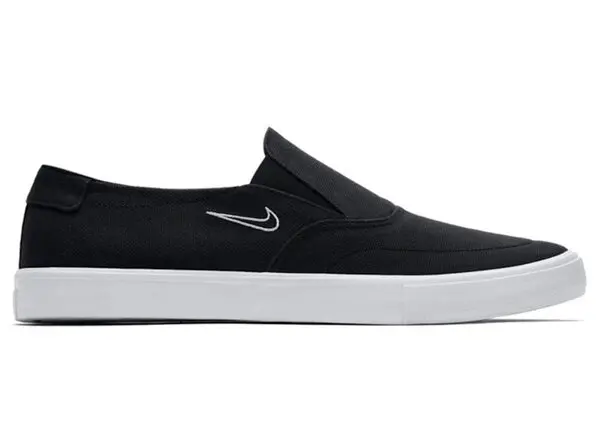 Nike Portmore Ii Solarsoft Slip-on Sneakers - Black/light Bone