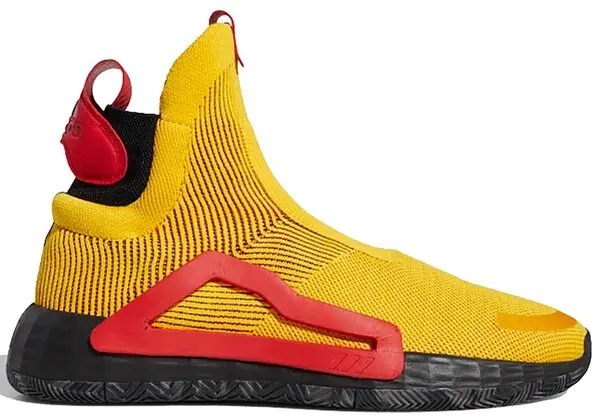 Adidas N3xt L3v3l Athletic Sneakers - Bold Gold/core Black/scarelet Red