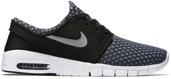 Nike Stefan Janoski Max Sneakers - Black/metallic Cool Grey/white