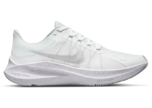 Nike Zoom Winflo 8 Metallic Silver Summit - White/pure Platinum/summit White