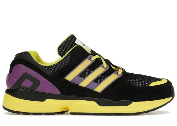 Adidas Eqt Support Sneakers - Black/lemon Peel/royal