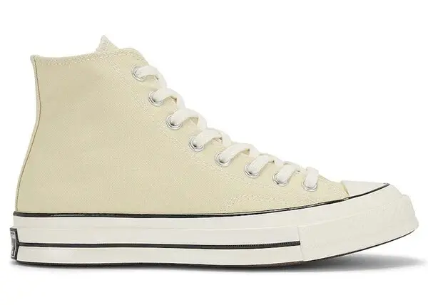 CONVERSE Chuck Taylor All Star 70 Hi Recycled Canvas - Lemon Drop/egret/black