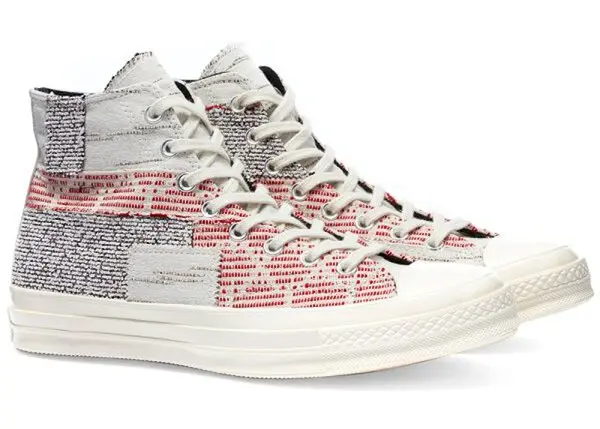 CONVERSE Chuck Taylor All Star 70 Hi Patchwork - Twill/light Gray/egret