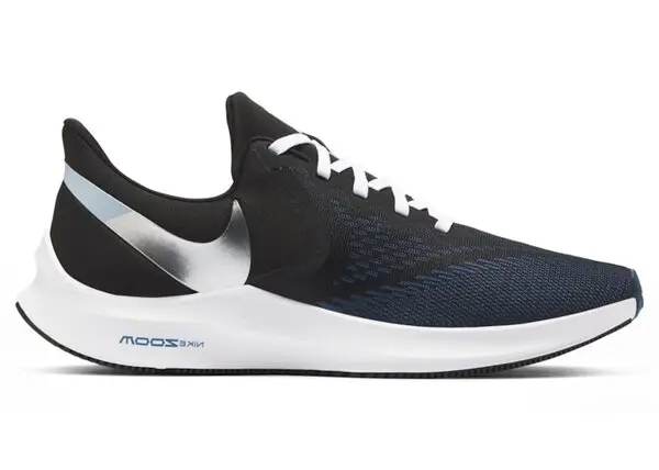 Nike Zoom Winflo Sneakers - Black/metallic Silver/white