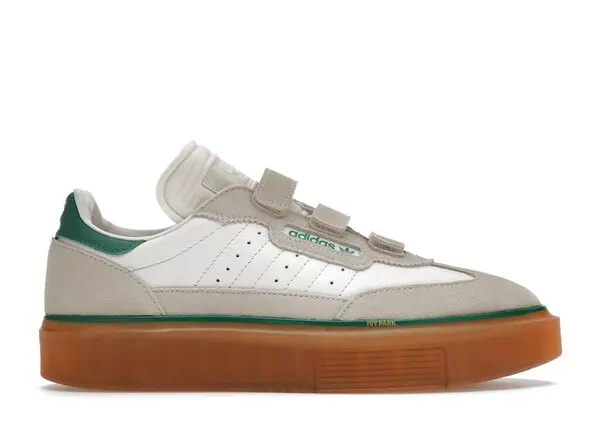 Adidas Super Sleek 3 Strap Ivy Park Sneakers - Wonder White/core White/gum