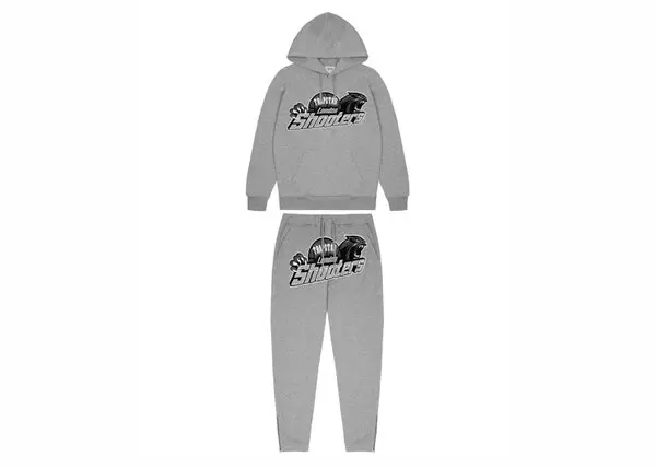 Trapstar Shooters Hoodie Tracksuit - Grey/blue