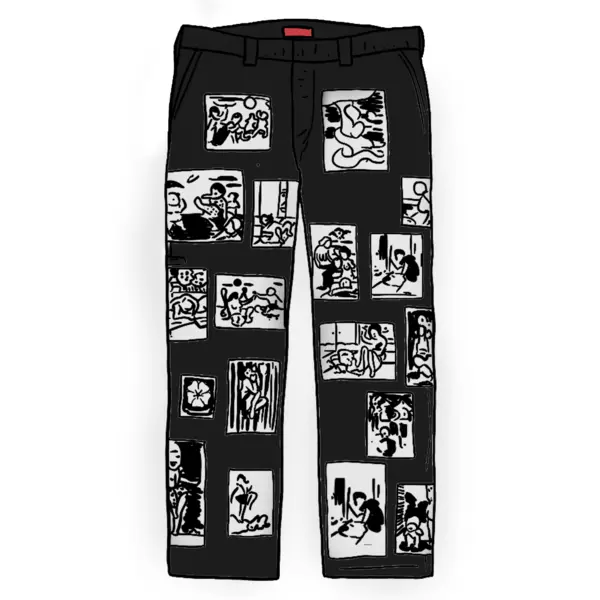 Supreme Toshio Saeki Work Pant