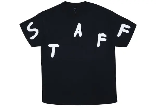 TRAVIS SCOTT Astrofest 2019 Staff Embossed Tee Shirt