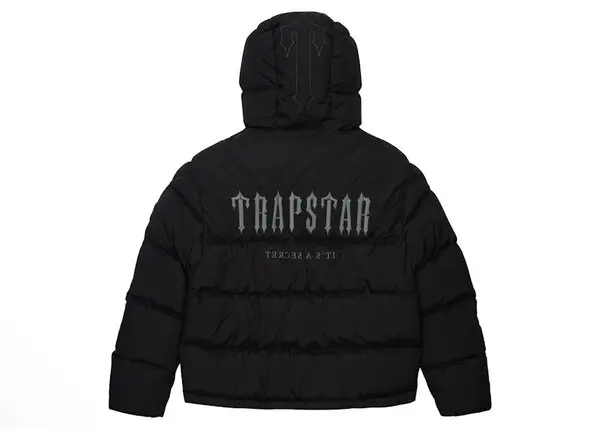 Trapstar Decoded 2.0 Hooded Puffer Jacket - Black