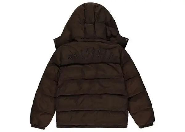 Trapstar Irongate Detachable Hooded Puffer Jacket - Brown