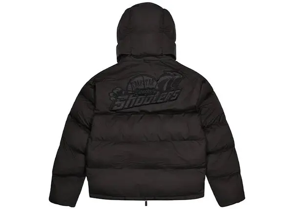 Trapstar Shooters Hooded Puffer - Blackout/reflective