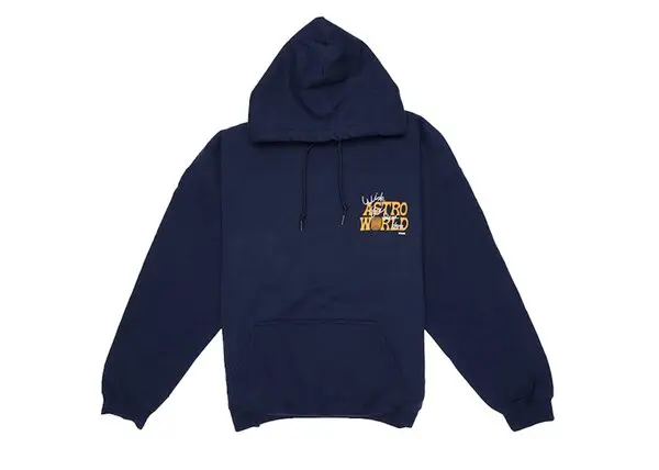 TRAVIS SCOTT Astroworld Houston Exclusive Hoodie - Blue