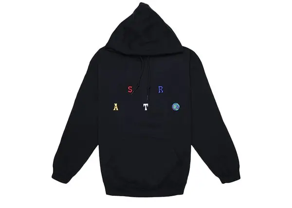 TRAVIS SCOTT Astroworld Scattered Hoodie - Black
