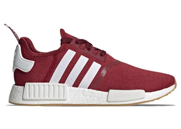 Adidas Nmd R1 Sneakers - Collegiate Burgundy/cloud White/gum