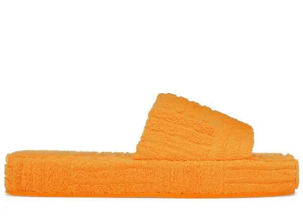 Bottega Veneta Resort Sponge Slide - Orange
