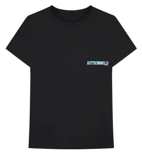 TRAVIS SCOTT Astroworld Tour Launch T-shirt