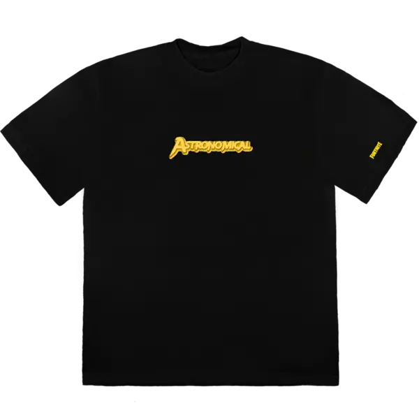 TRAVIS SCOTT Astro Portrait T-shirt - Black