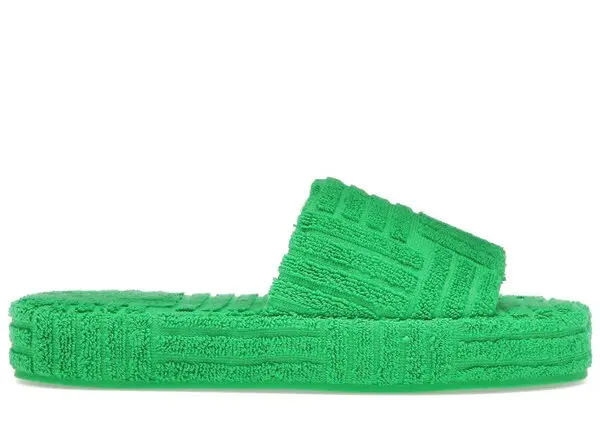Bottega Veneta Resort Sponge Slide - Grass