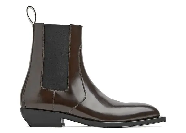 Bottega Veneta Pointed Toe Chelsea Boot