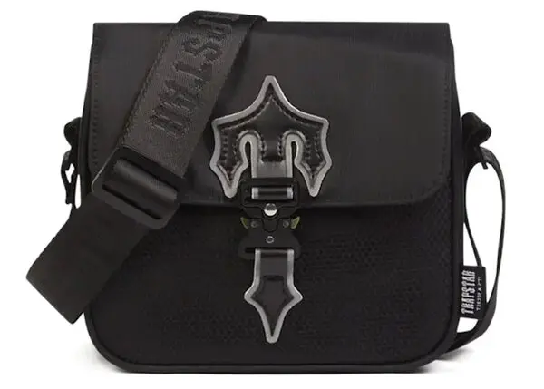 Trapstar Irongate T 1.0 Crossbody Bag - Black/reflective