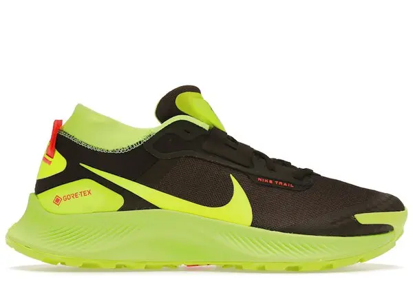 Nike Pegasus Trail 3 Gore-tex Sneakers - Dark Chocolate/bright Crimson/volt