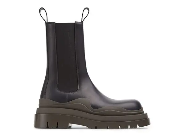 Bottega Veneta Tire High Boots - Black Camping