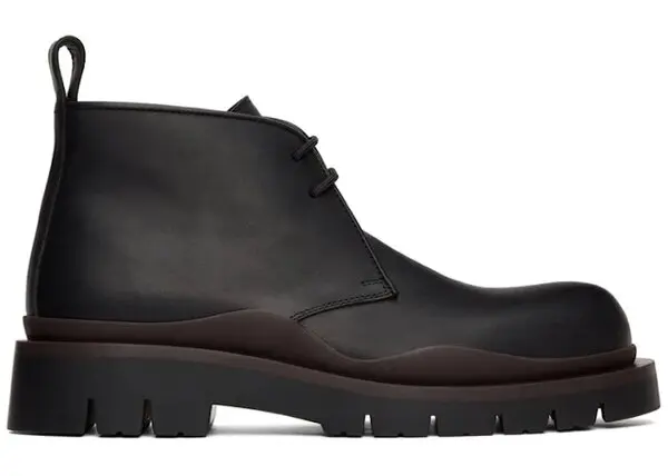 Bottega Veneta Tire Desert Boot - Black