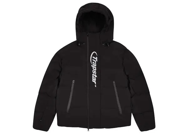 Trapstar Hyperdrive Technical Puffer - Black/reflective