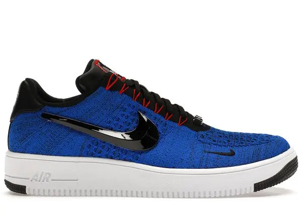 Nike Air Force 1 Ultra Flyknit Low Patriots Robert Kraft - Racer Blue/white/university Red