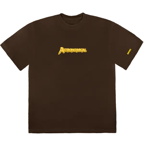 TRAVIS SCOTT Astro Diamond Jack T-shirt - Brown