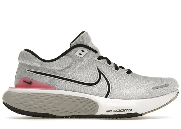 Nike Zoomx Invincible Run Flyknit 2 - White/black/light Smoke Grey