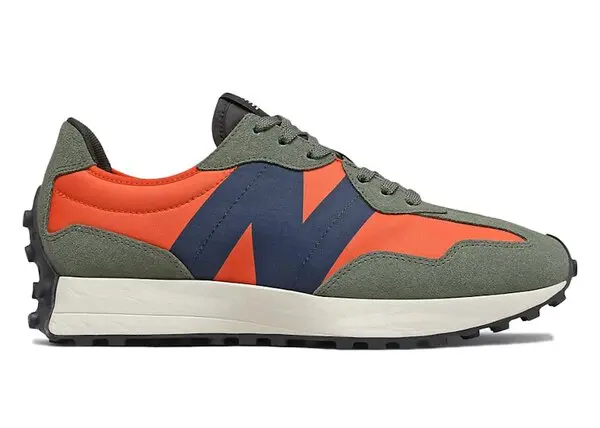 NEW BALANCE 327in Sneakers - Dark Blaze/natural Indigo