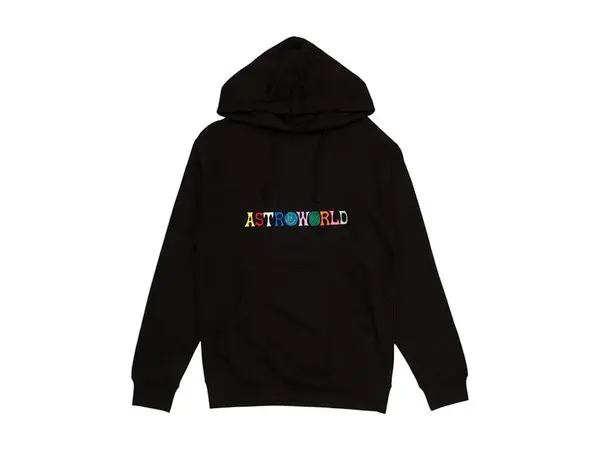 TRAVIS SCOTT Astroworld Logo Hoodie - Black