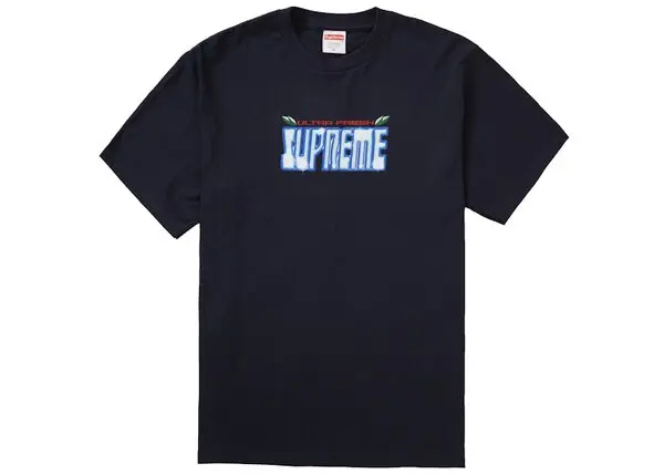 Supreme Ultra Fresh Tee Shirt - Navy Blue