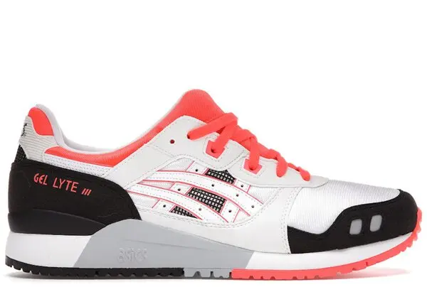 Asics Gel-lyte Iii Og Sneakers - White/flash Coral