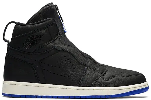 JORDAN 1 Retro High Zip - Black/white/sail