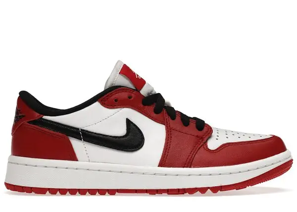 JORDAN 1 Retro Low Golf Chicago - Varsity Red/black/white