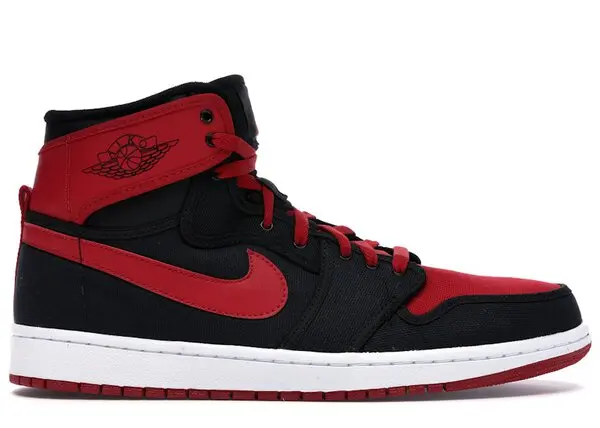 JORDAN 1 Retro Ajko Bred Sneakers - Black/varsity Red/white
