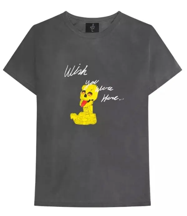 TRAVIS SCOTT Astroworld X Dsm Wish You Were Here Tee Shirt