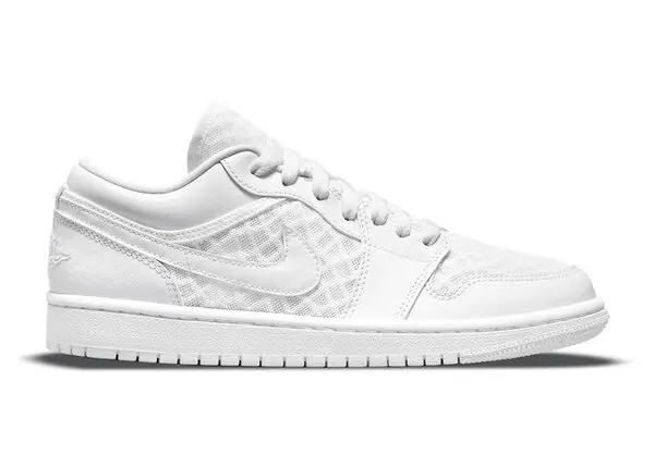 JORDAN 1 Retro Low Breathe Sneakers - White