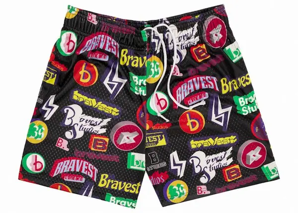 BRAVEST STUDIOS Hysteric Printed Shorts