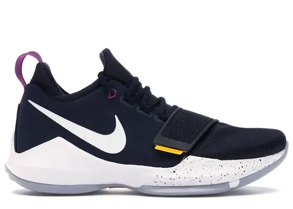 Nike Pg 1 Sneakers - Obsidian/university Gold/hyper Violet
