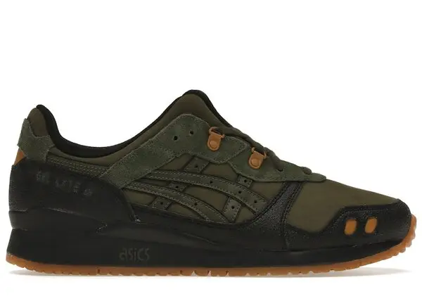Asics Gel-lyte Iii Sneakers - Olive Canvas/black