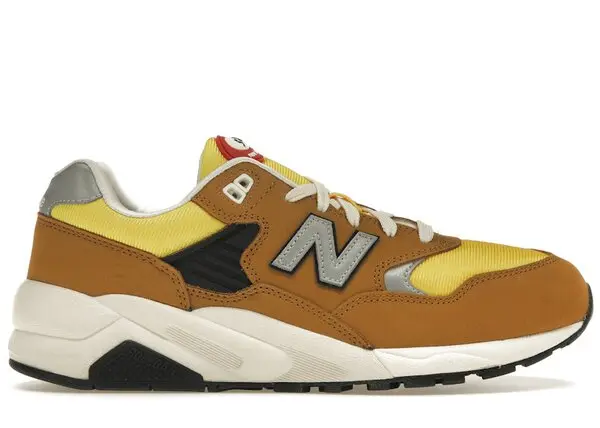 NEW BALANCE 580 Real Mad Brown Sneakers - Workwear/honeycomb/raw Cashew