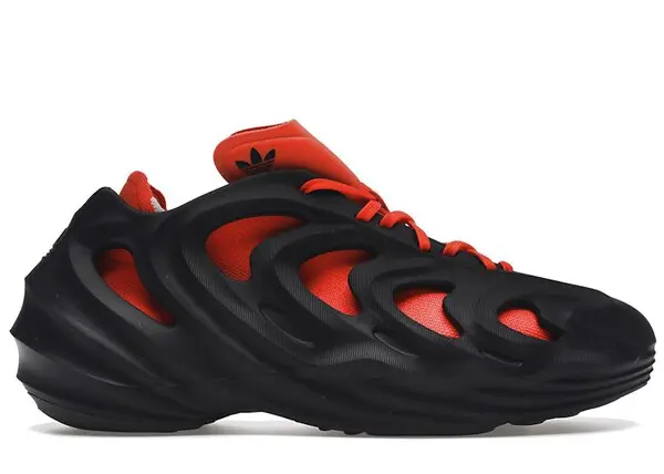 Adidas Adifom Q Sneakers - Core Black/impact Orange/grey Six