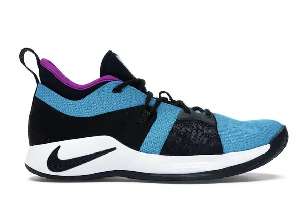 Nike Pg 2 Sneakers - Blue Lagoon/black/hyper Violet